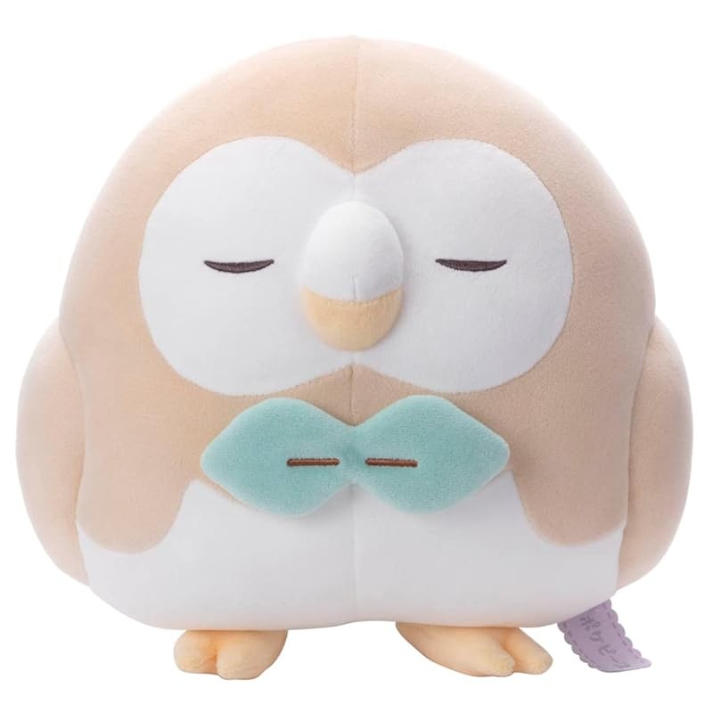 《JAPAN》★Pokémon Poképeace (Sleepy Ver.) Rowlet Plush Toy 23cm | Shopee Thailand
