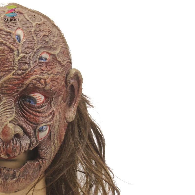 ZLinKJ Goblin Elf หน้ากาก Evil Orc หน้ากาก Greepy Demon Skull Monster ...