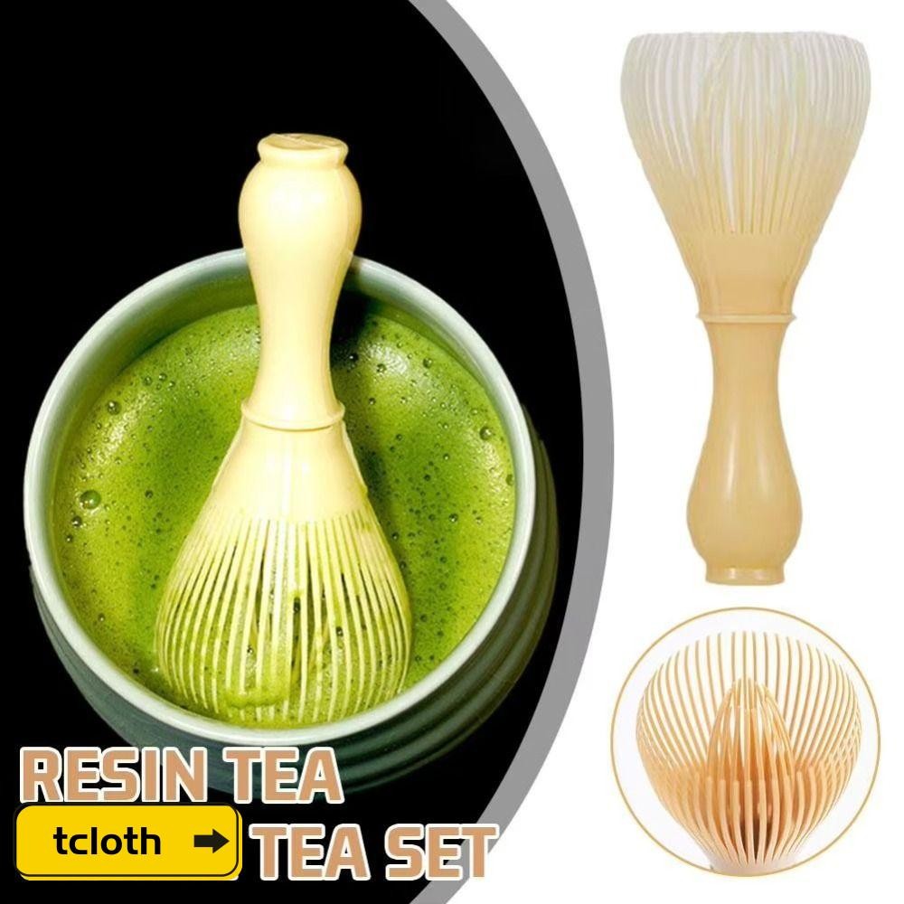 NOONOR Matcha Whisk, ปัดผงชาเขียวทนความร้อนแบบใช้ซ้ําได้, เครื่องมือมัทฉะทํามือ แปรงชา PP ...