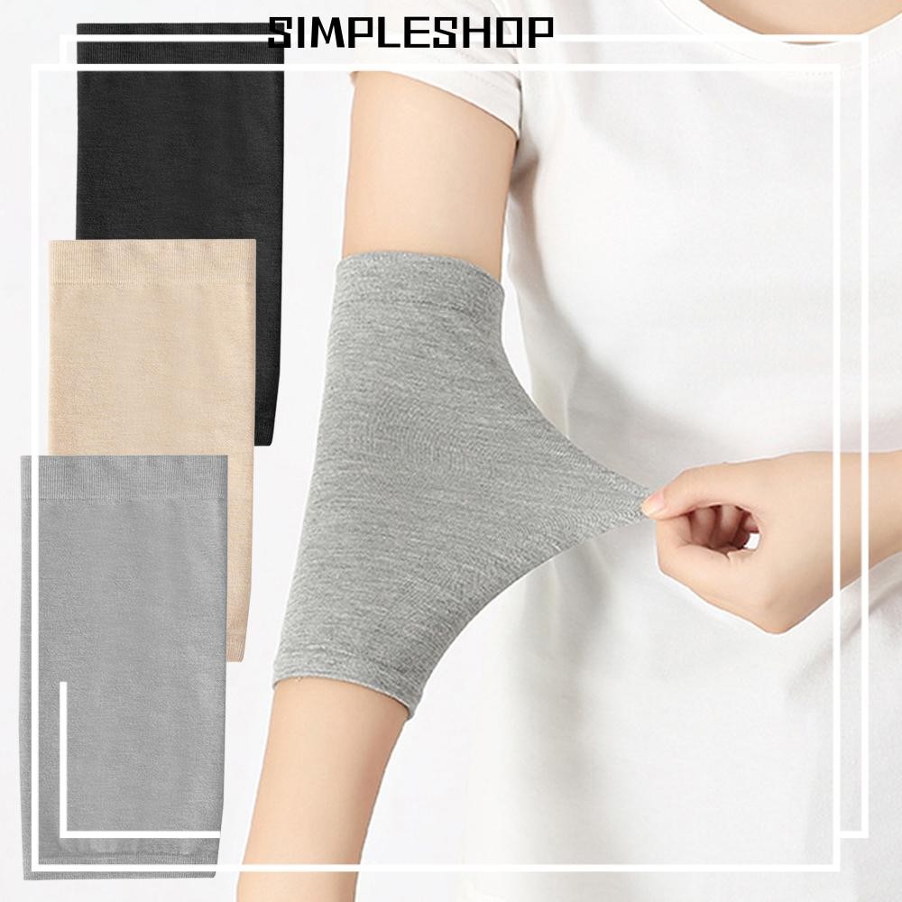 SIMPLESHOP ปลอกแขนผ้าฝ้าย ป้องกันรังสียูวี ระบายอากาศได้ดี เหมาะสำหรับการทำกิจกรรมกลางแจ้งและ ...