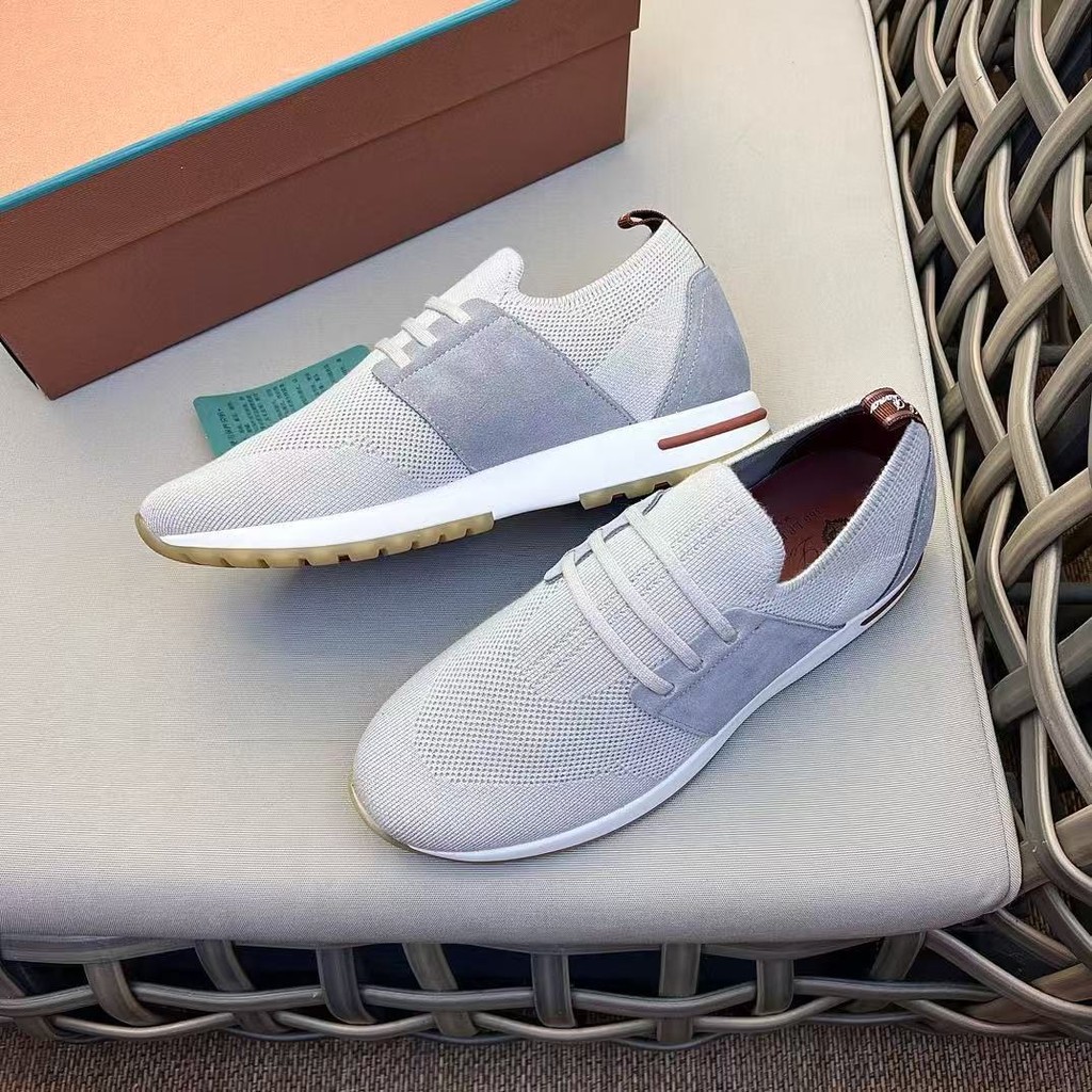 HMAL Loro LP Men's Genuine Leather Casual Shoes Wool Blend Elastic ...