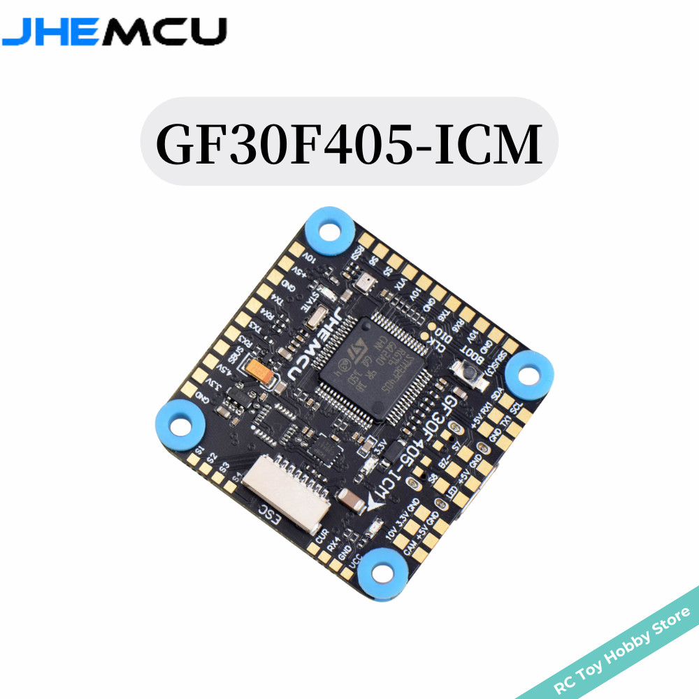 Jhemcu GF30F405-ICM Baro OSD BalckBox 5V 10V Dual BEC F405 ตัวควบคุมการ ...