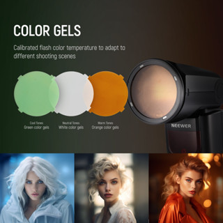 Neewer ชุดอุปกรณ์แม่เหล็กแฟลชหัวกลมสําหรับ Z1 V1 Series, CRM2 | Shopee ...