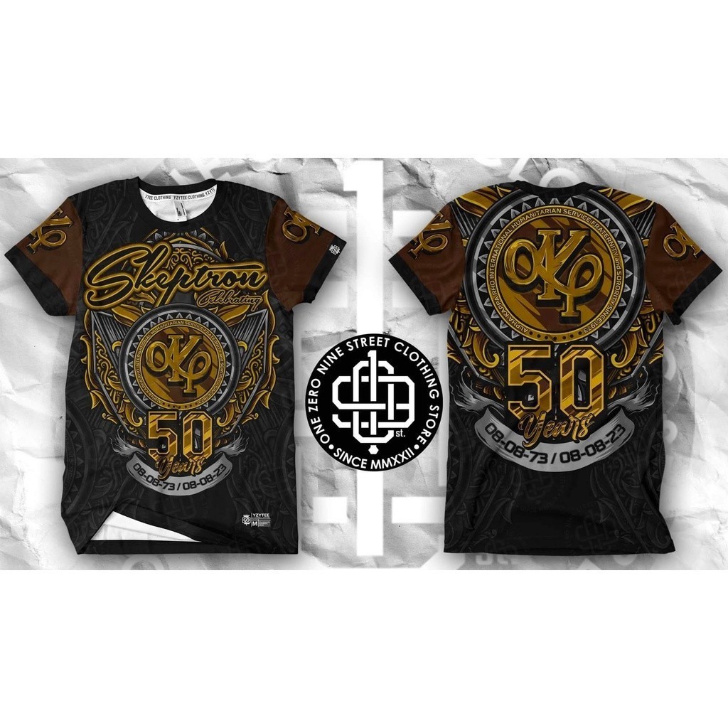 Alpha Kappa Rho เสื้อยืด Frat อัพเกรดอย่างเต็มที่ 50th Anniversary AKP ...