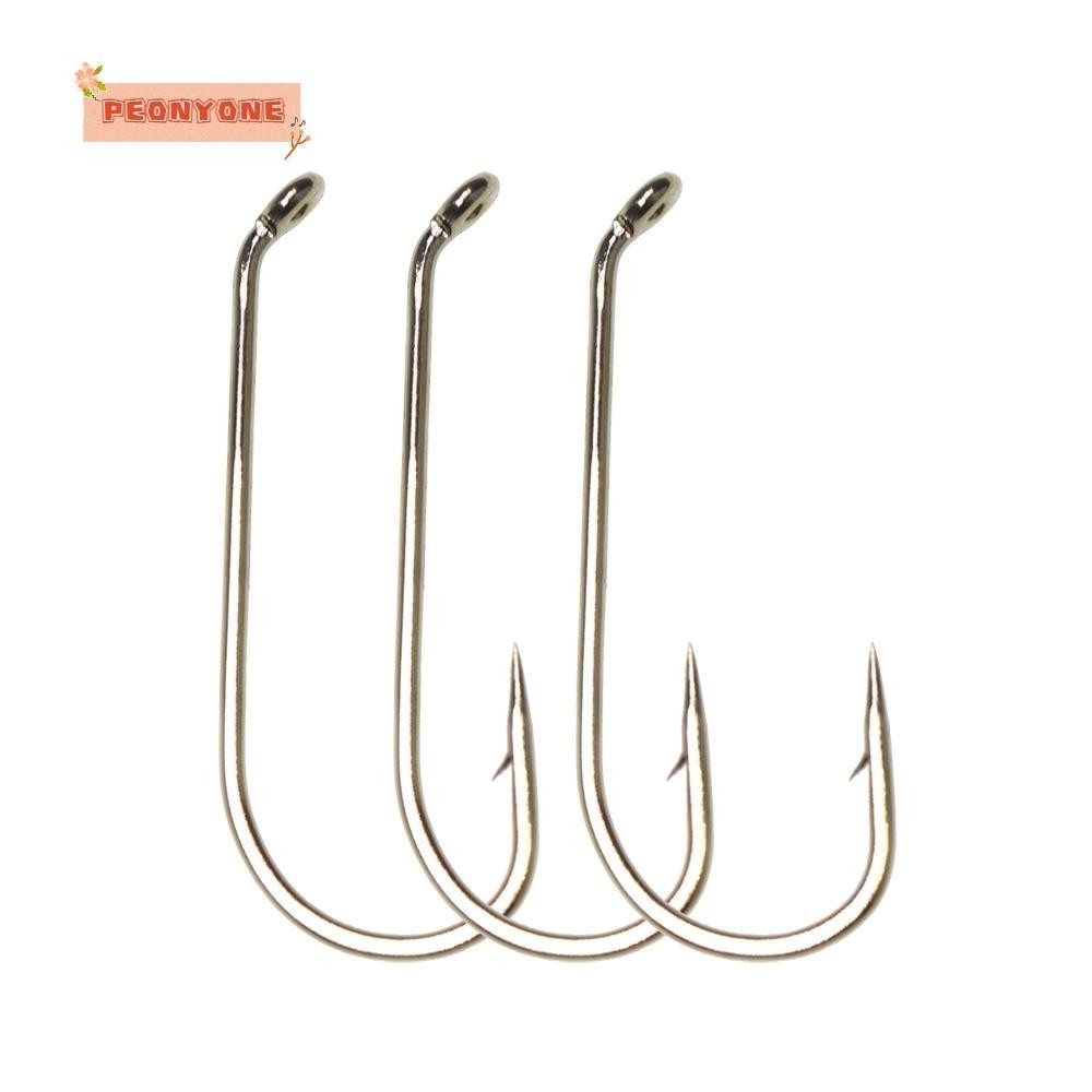 Doublepeony fly Tying hook, 8#-22# Long Shank Long Shank fly Fish hook ...