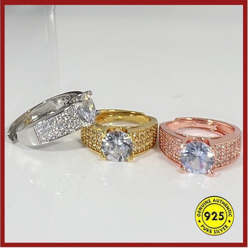 ขายร้อนแฟชั่นอารมณ์ Entry Lux Full Diamond 2 กะรัต Super Flash Micro ...