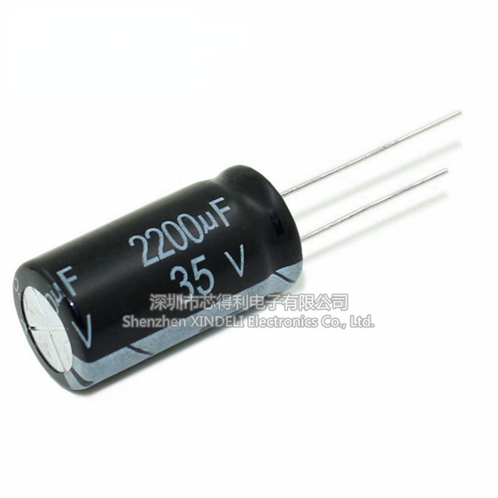 35v2200uf 16 * 25 มม.ตรง Plug-in Electrolytic Capacitor 2200uf 35V ...