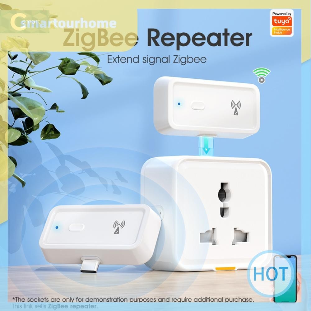 [smartourhome.th] Zigbee Signal Repeater Amplifier Extender Type C ...