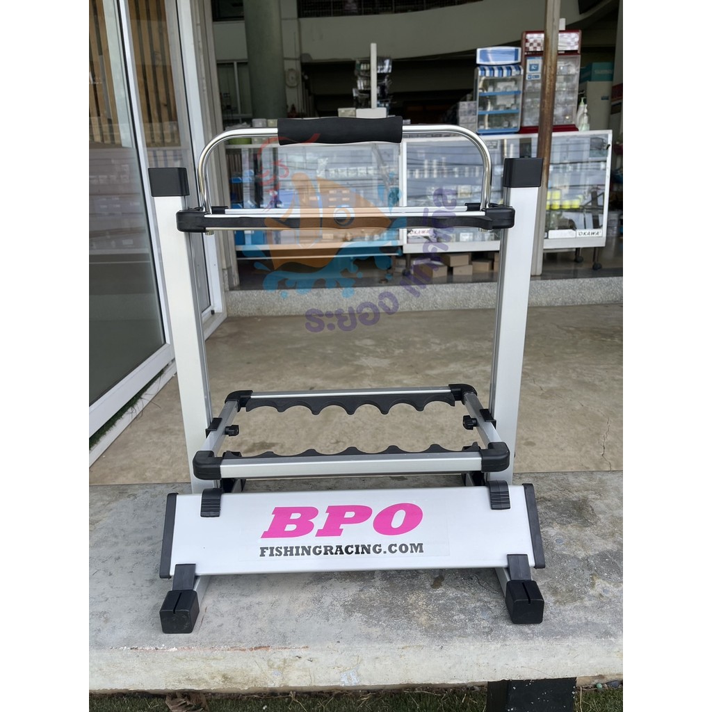 ที่วางคันเบ็ด อลูมิเนียม BPO / BPO ROD STAND | Shopee Thailand