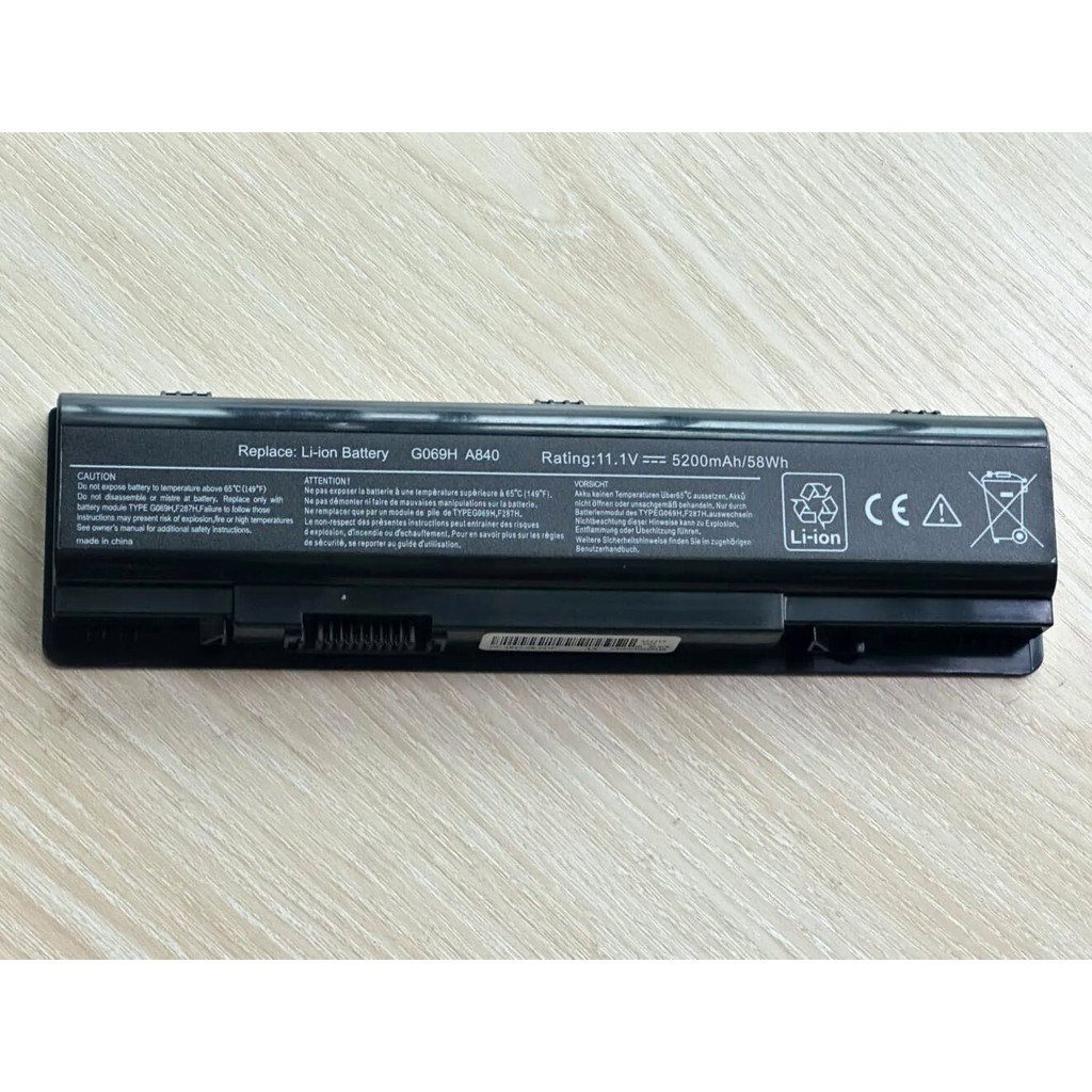 แบตเตอรี่แล็ปท็อป For Dell Vostro 1014 1015 1088 A840 A860 For Inspiron ...