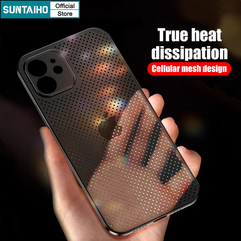 Suntaiho Ultra Thin Breathable Cooling Casing Premium Matte Soft Black ...