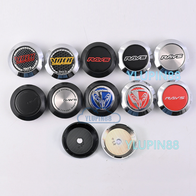 4pcs Rays Volk Racing Car Wheel Center Cap 65mm OD & 59mm ID Rays Japan ...