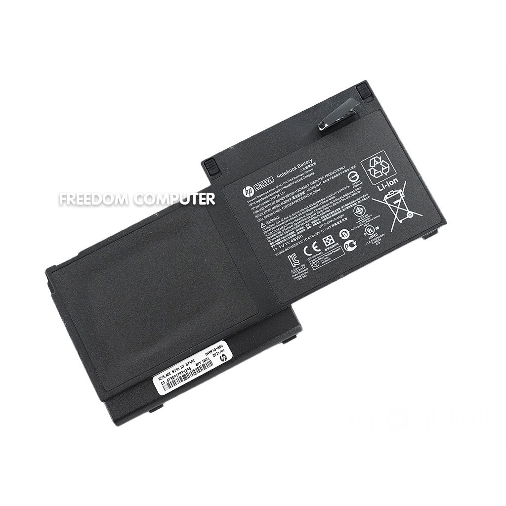 แบตเตอรี่โน๊ตบุ๊ค (แท้) SB03XL HP EliteBook 820 G1 G2 720 G1 G2 725 G2 ...