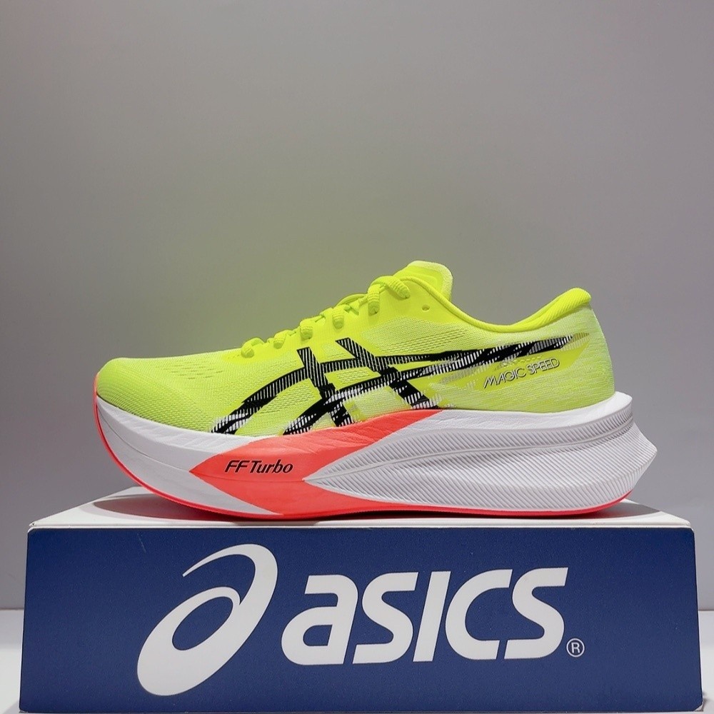 Asics Magic Speed 4 Men's Racing รองเท้าวิ่ง Full Foot Carbon Fiber ...