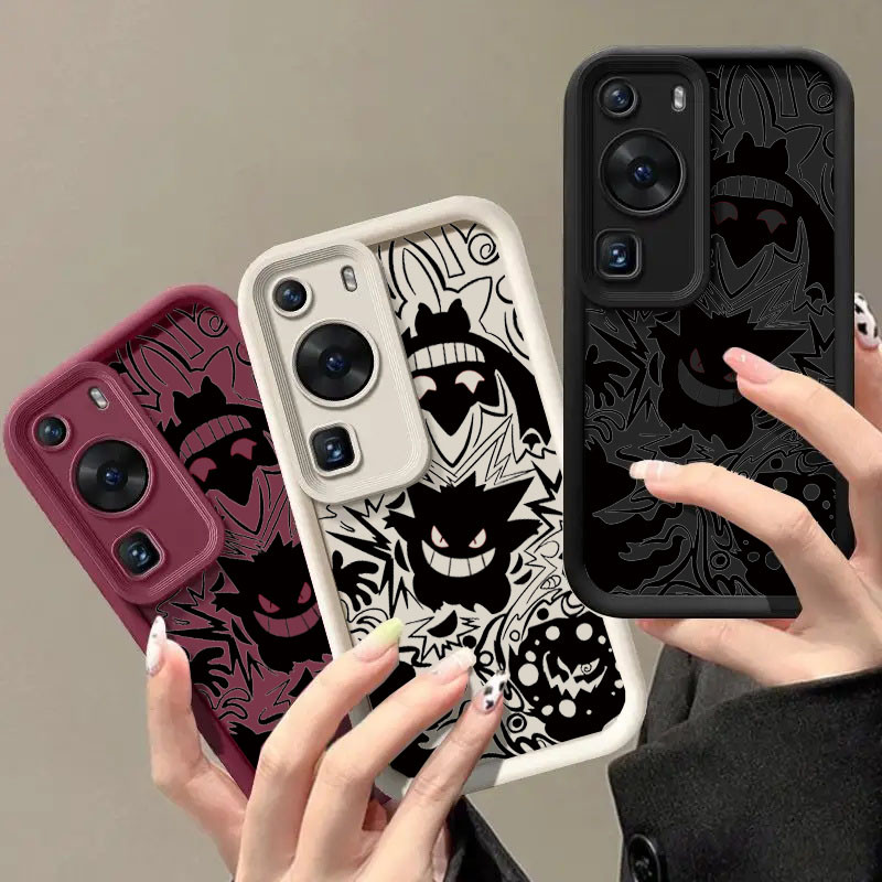 สําหรับhuawei P60 ProกรณีP50 40 30 Pro P50 40 30 AntiFallกันฝุ่นMatte ...