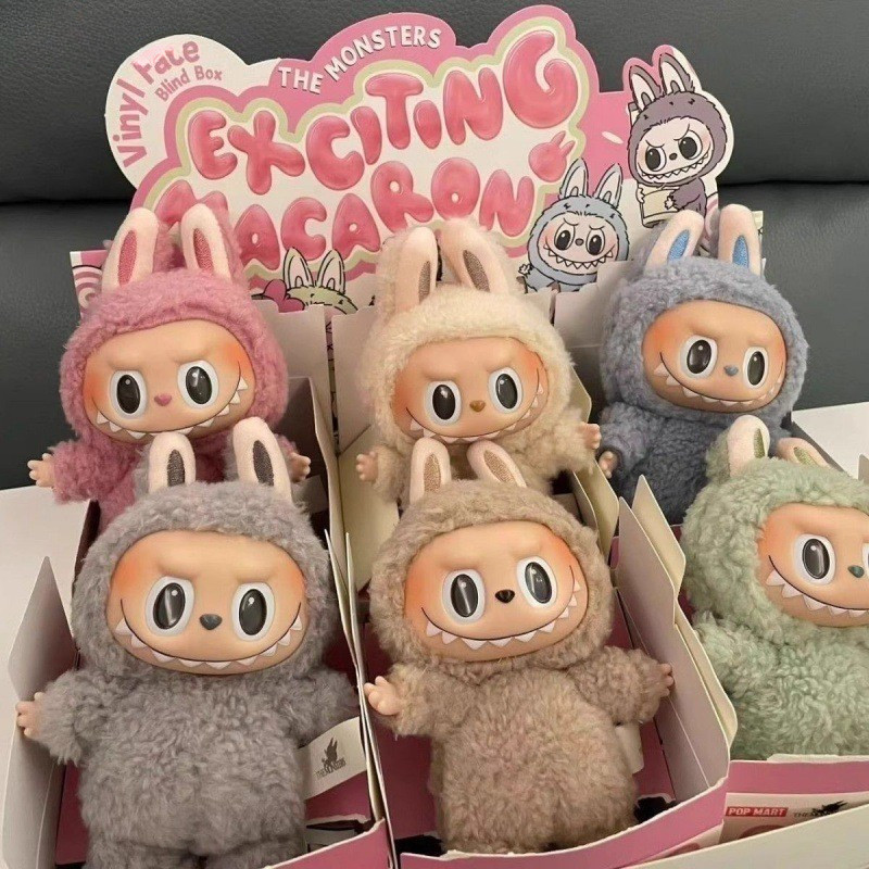 Heart Macaron Popmart Labubu Bubble Blind Box Doll JHTH | Shopee Thailand