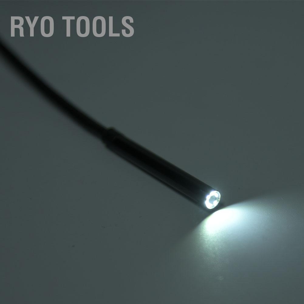 Ryo Tools Y102 USB 3 ใน 1 กล้องส่องกล้อง 5.5 มม. เลนส์ 6LED 5M สาย IP67 ...