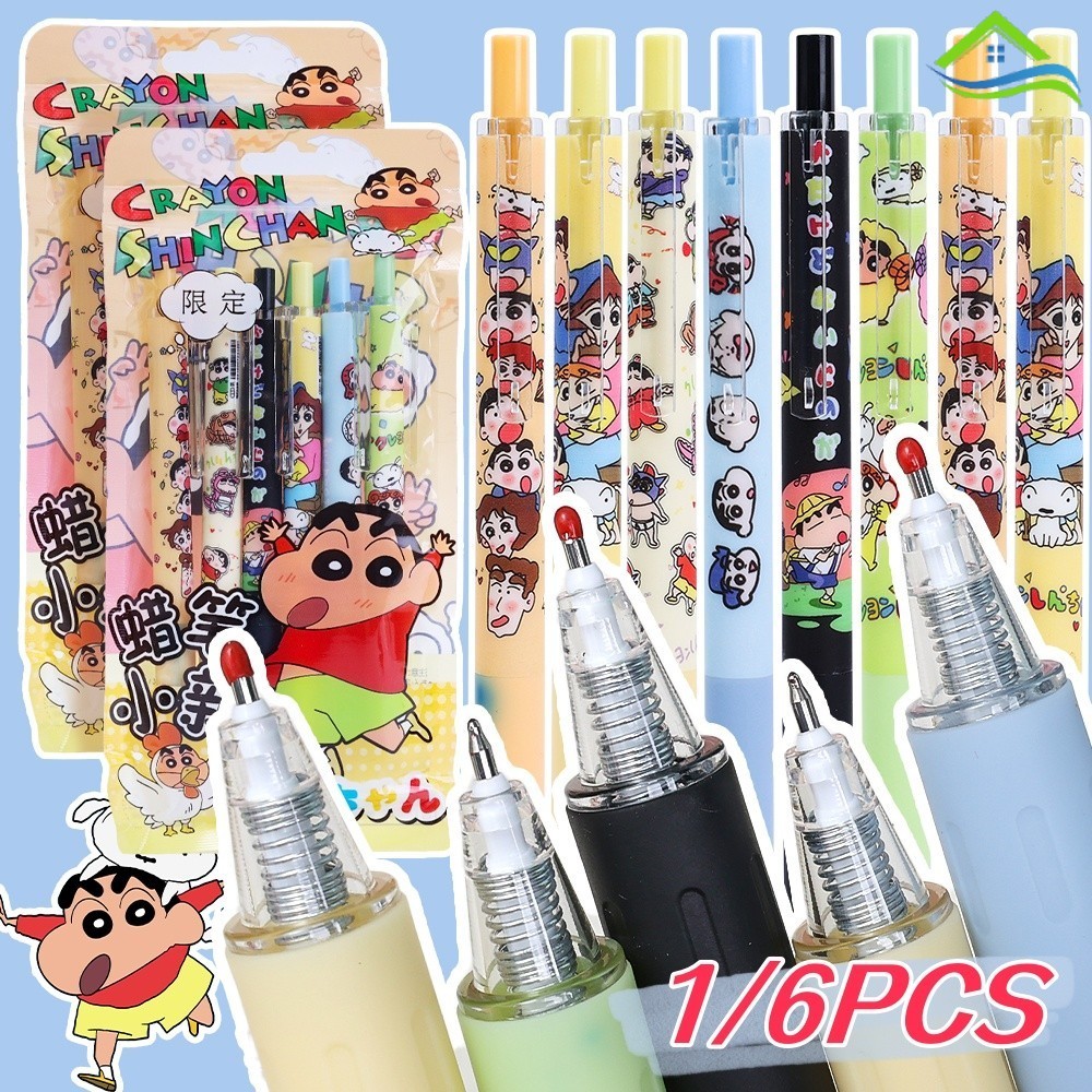 1/6 ชิ้นน่ารัก Crayon Shin-Chans Capybara รูปแบบกดประเภทปากกาลายเซ็น ...