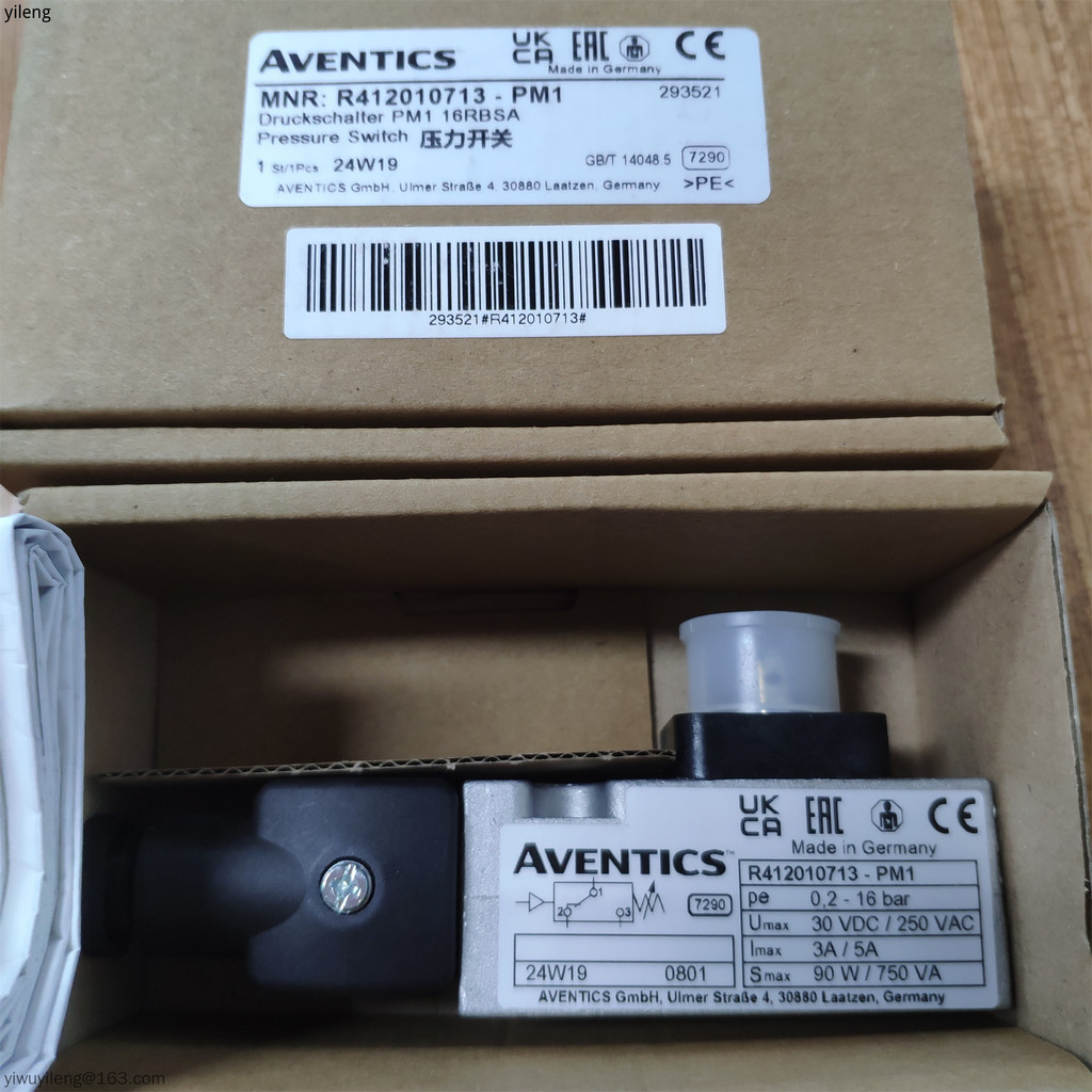 สวิตช์แรงดัน AVENTICS ของเยอรมนี R412010713 ต้นฉบับใหม่ | Shopee Thailand