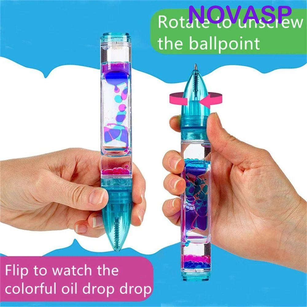 Novasp Liquid Motion Bubbler, สีสัน Liquid Bubbler Cool อุปกรณ์การเรียน ...