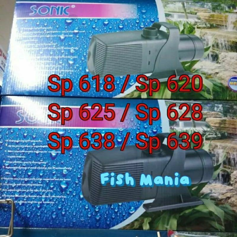 ปั๊มน้ำสำหรับบ่อปลา Sonic sp618/ sp620/ sp625/ sp628/ sp638/ sp639 | Shopee Thailand
