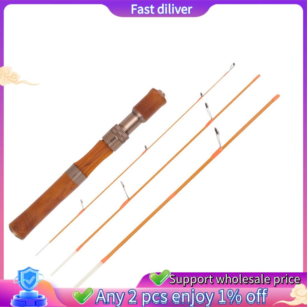 Ultralight Fishing Rod สำหรับปลา trout น้ำหนัก 1.5-9G มีด้ามไม้ ใช้งาน ...