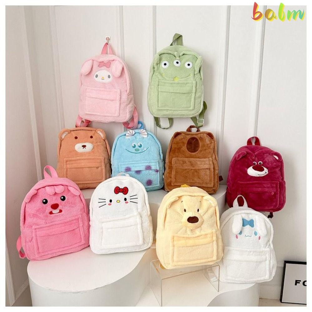 BALM กระเป๋าเป้ตุ๊กตา Sanrio Capybara Cinnamoroll และ Hello Kitty แบบ ...