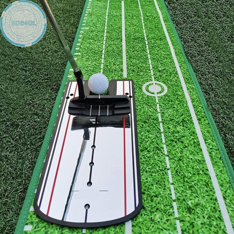 Golf Swing Training Aid: Putting Alignment Mirror & Putter Practice TH ...