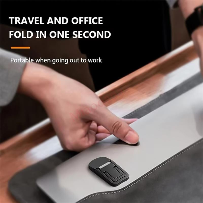 MDD 2PCS แล็ปท็อป Rising Stand 2 ช่องที่มองไม่เห็นผู้ถือโน้ตบุ๊คซิลิโคน ...