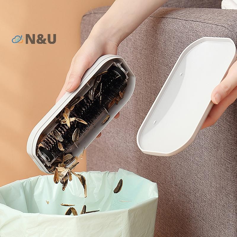 N&U พรมแปรงฝุ่นพลาสติกโต๊ะข้างเตียง Crumb Sweeper สัตว์เลี้ยงผม Fluff ...