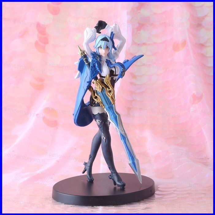 GP1 Genshin Impact Eula Action Figure PVC 17 ซม.ของเล่นเครื่องประดับอะ ...
