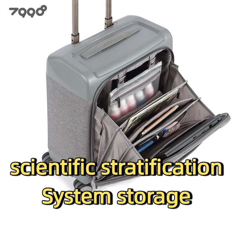 [สินค้าใหม่พร้อมสต็อก] Outing Travel Trolley Case Universal Wheel ผ้า ...