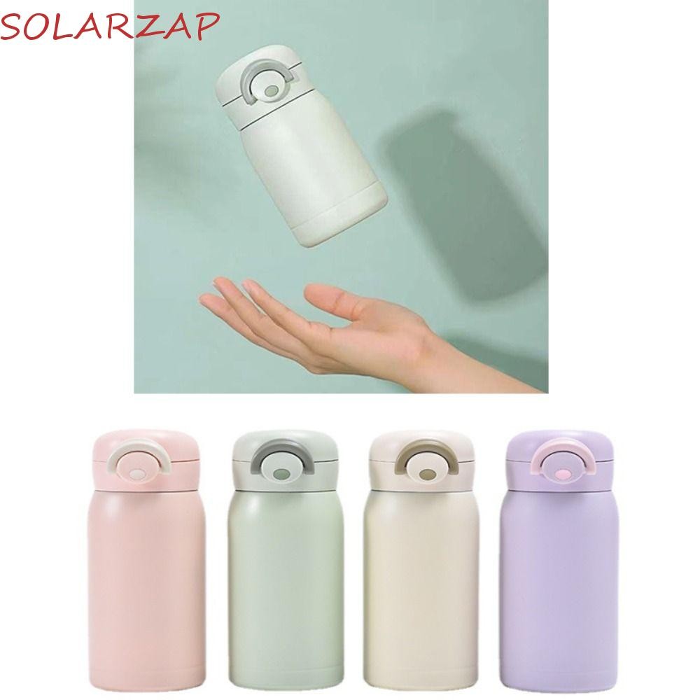 SOLARZAP ถ้วยเก็บความร้อนขนาดเล็ก, 304 สแตนเลสความจุขนาดเล็กกระติกน้ําสูญญากาศ,แบบพกพา 220/320ml ...