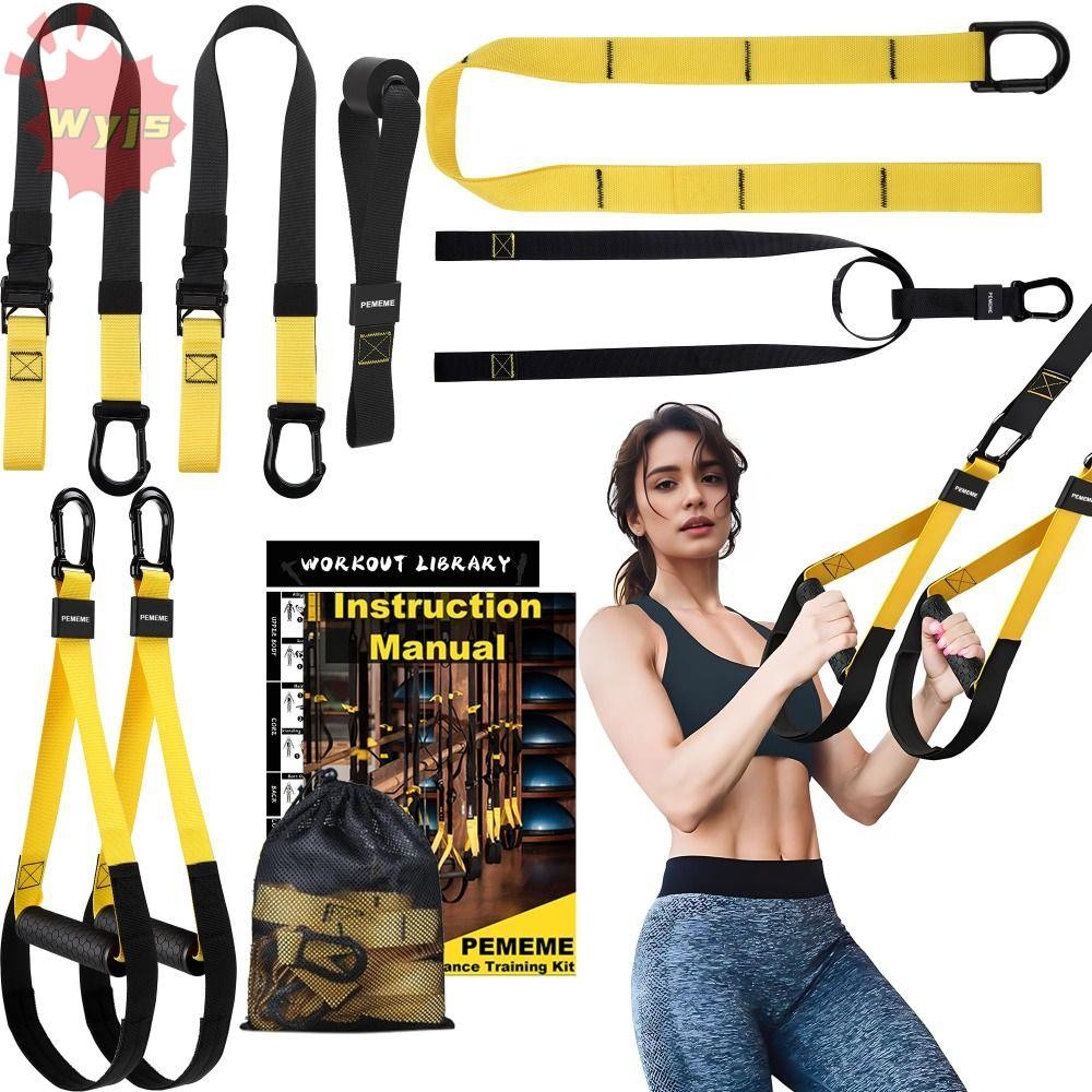 ชุดฝึกซ้อมแบบแขวน SUSPENSION TRAINING KIT พกพาสะดวก มั่นใจด้วยเชือกลาก ...