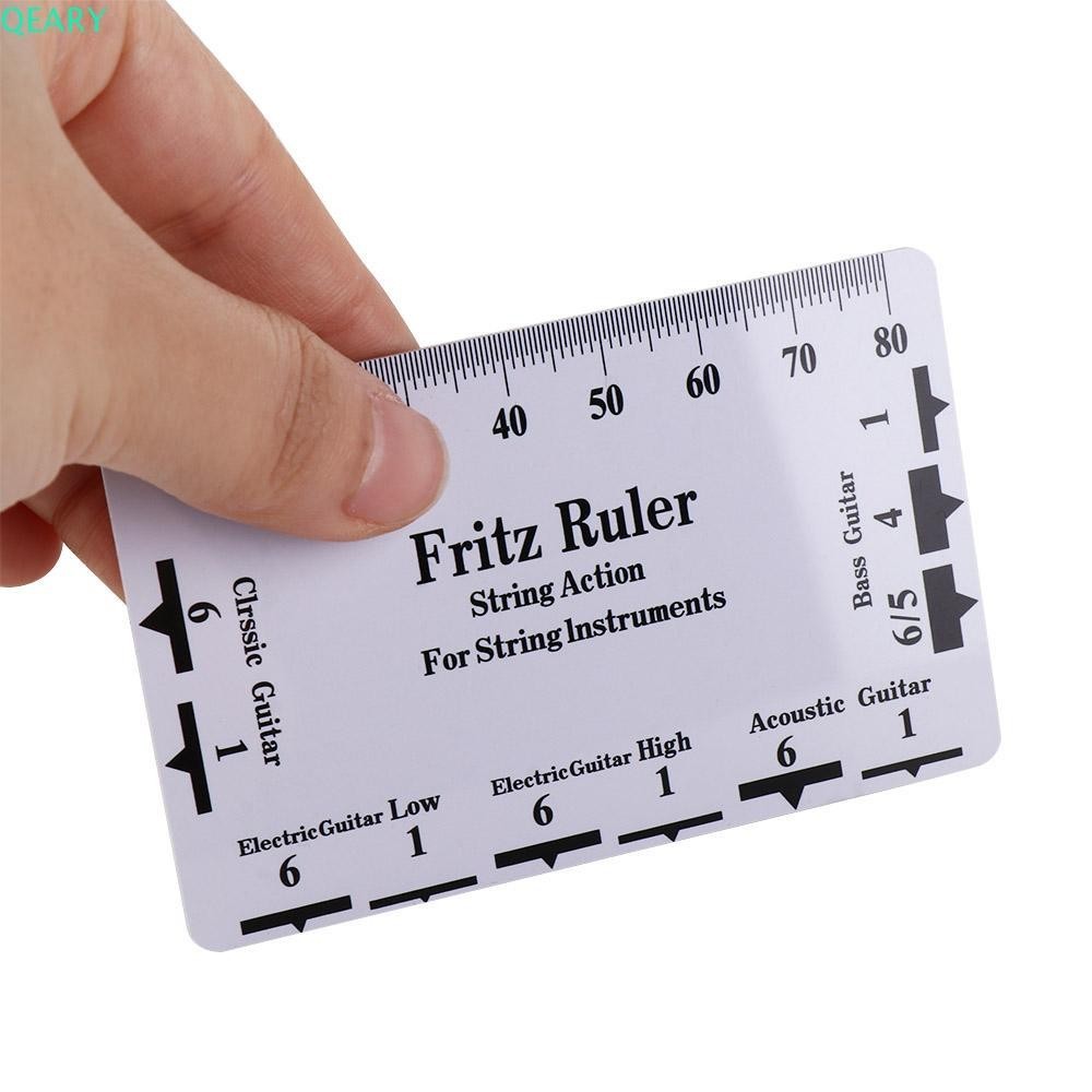 Qeary String Pitch Ruler, สายกีตาร์ Luthier เครื่องมือไม้บรรทัดกีต้าร์ ...