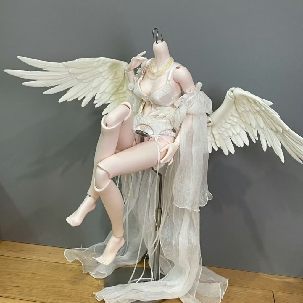 Bjd Goddess Muse 1/4 ตุ๊กตา Angel Wings เรซิ่นเคลื่อนย้ายได้ตุ๊กตาอะนิเมะ cos รูปรุ่น | Shopee ...