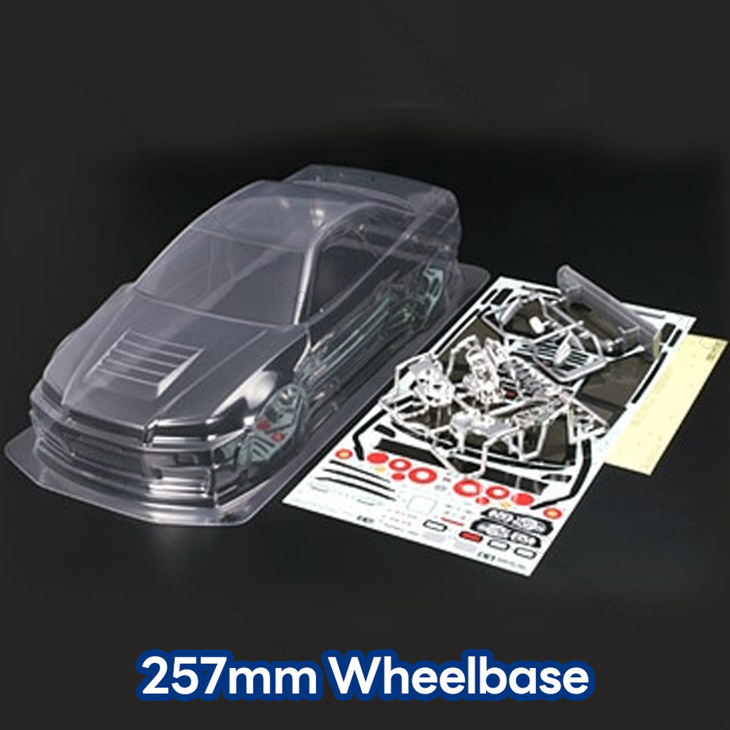 TAMIYA 51246 SP.1246 1/10 R/C Nismo R34 GT-R Z-Tune Body Parts Set ...