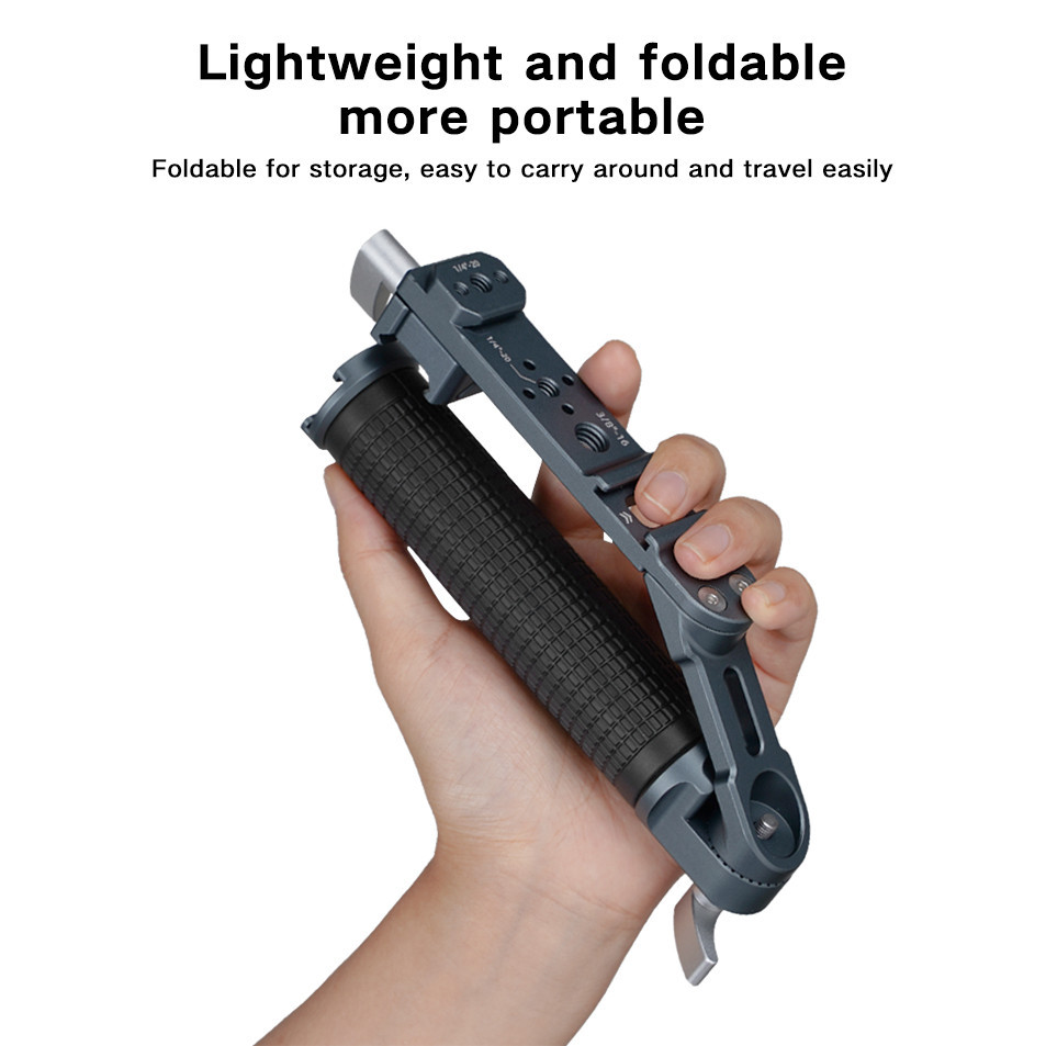 Xt-xinte Universal Joint Sling Handle พร้อม NATO Clamp Cold Shoe Mount ...
