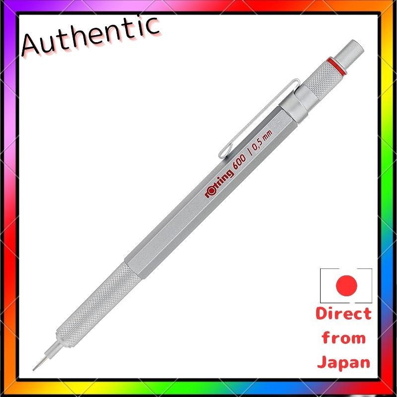 Rotring 600 0.5mm Silver Mechanical Pencil 1904-445 [Japanese Genuine ...