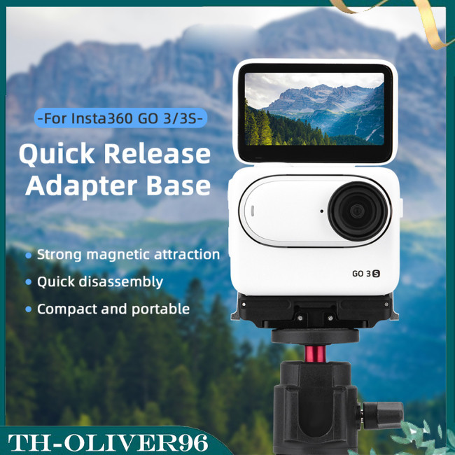 Li กล้องฐานแม่เหล็ก Quick Release ขาตั้งด้านล่างกล้องขาตั้งกล้องอะแดปเต ...