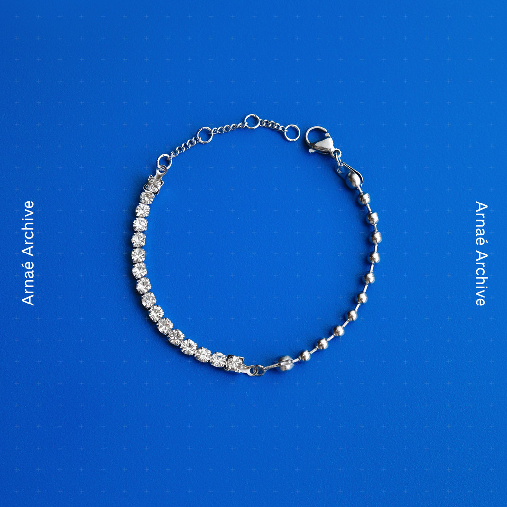 Arnaé Archive - สร้อยข้อมือคริสตัลลูกปัด - สร้อยข้อมือผู้ใหญ่ระดับพรีเ ...
