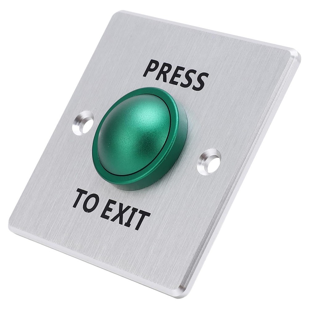 Giggleปุ่มปล่อยประตูสแตนเลส 12‐24v Push to Exit NO Switch Access ...