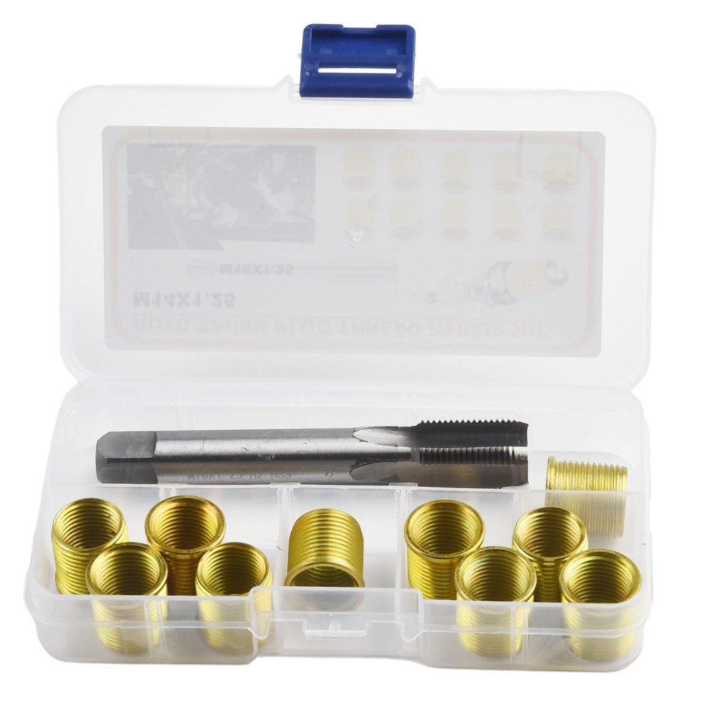 ด้ายซ่อมเครื่องมือเบนซินเครื่องยนต์โลหะ M14X1.25 แทรกและ M16X1.25 Tap ...