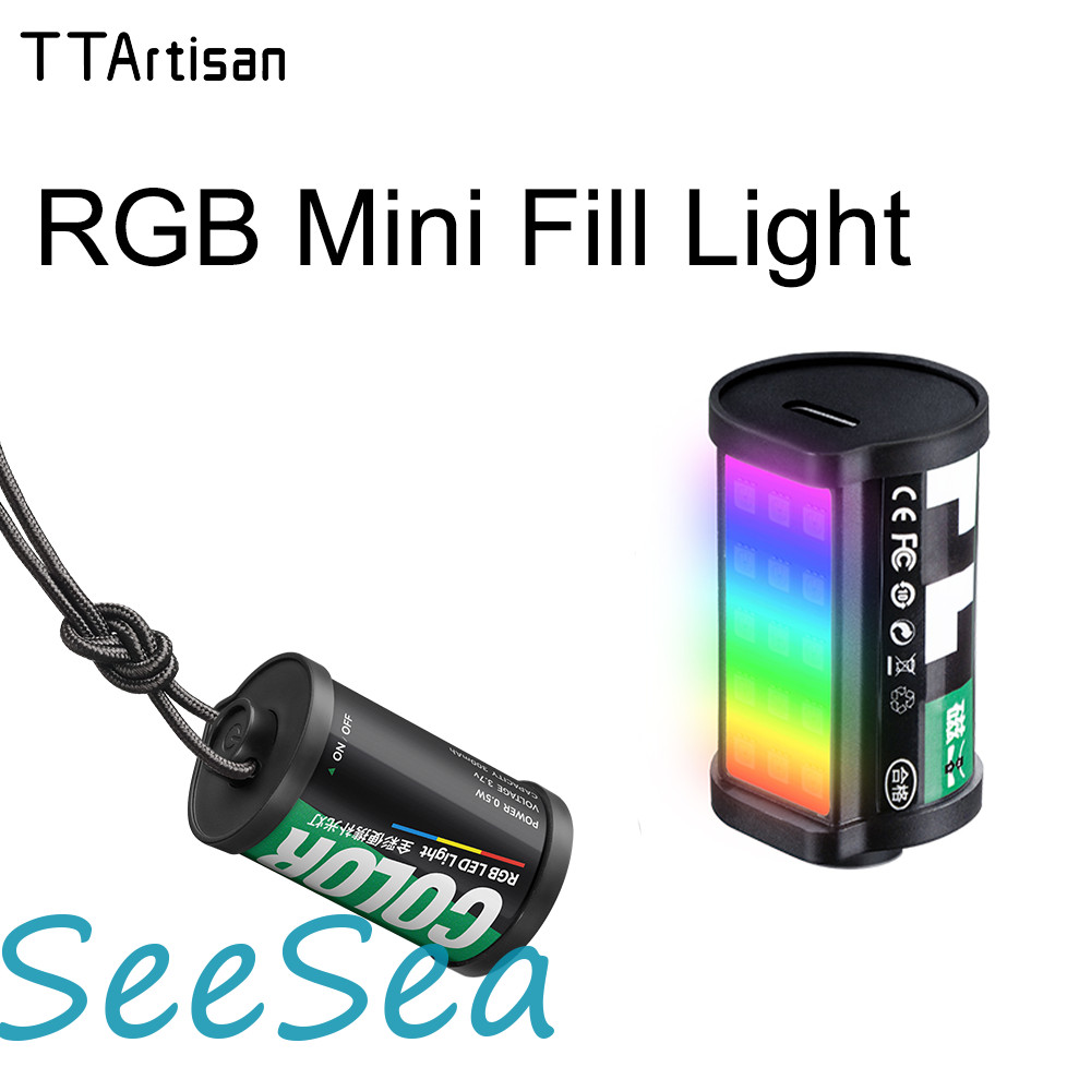 Ttartisan RGB Mini Magnetic LED เติมแสง 400-750nM แสงที่มองเห็นได้ ...