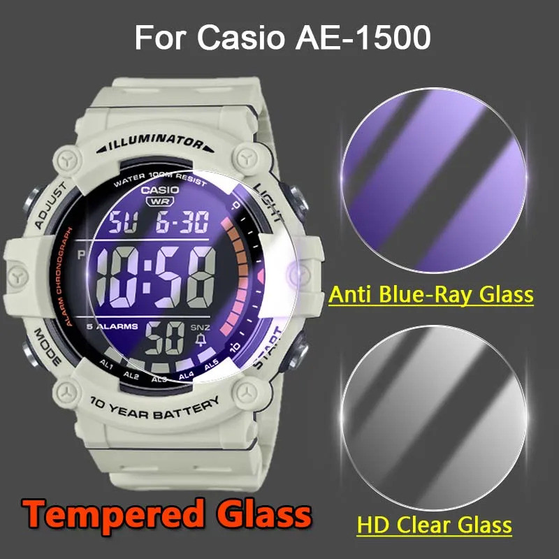 2 ชิ้นสําหรับ Casio AE-1500 SmartWatch 2.5D Ultra Slim Clear/Anti สี ...