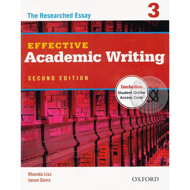 Bundanjai (หนังสือ) Effective Academic Writing 2nd ED 3 : Student's ...