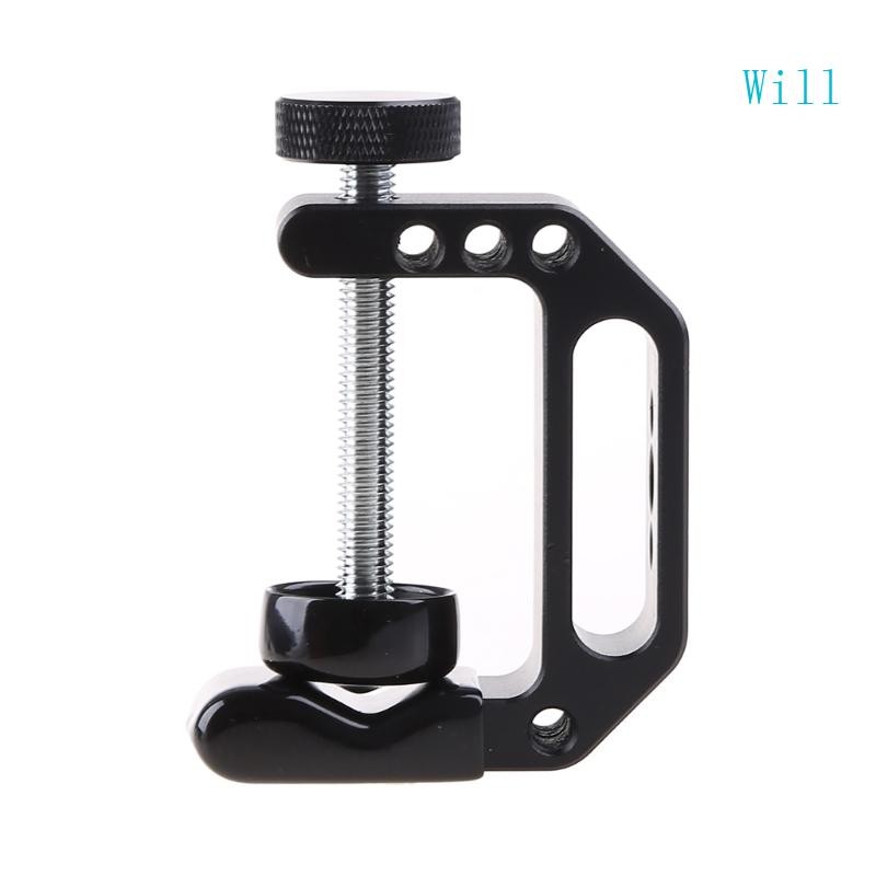 Will Aluminium C-Clamp พร้อมขาตั้งแพ็ครูสกรูขนาด 4 นิ้ว-20 และ 3 8 นิ้ว ...