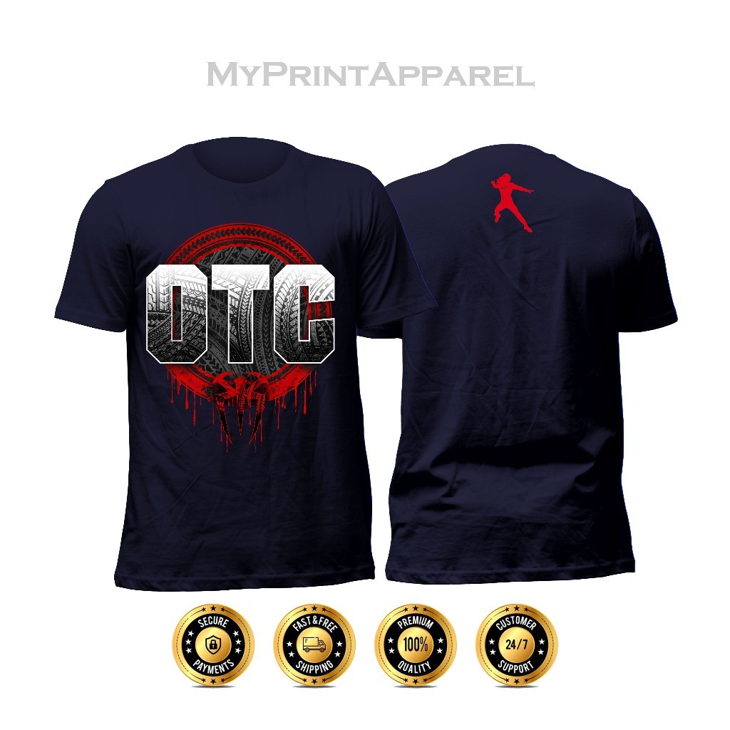 Roman Reigns เสื้อยืดคอกลมผ้าฝ้าย otc Tribal chief ใหม่ | Shopee Thailand