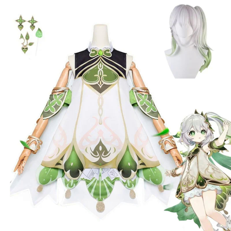 Nahida Cosplay Costume Genshin Impact Nahida Lesser Lord Kusanali ...
