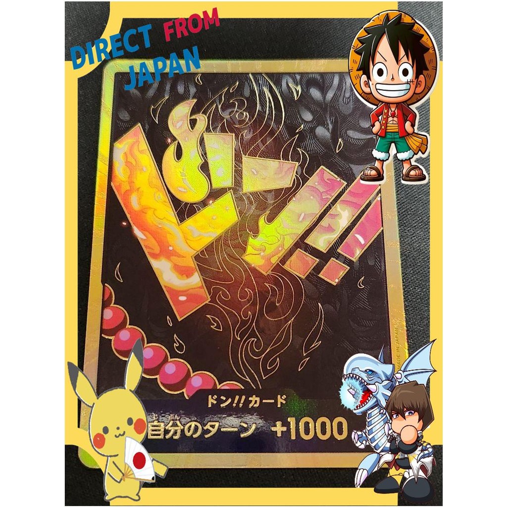 Direct from Japan☆彡เกมไพ่ One Piece การ์ด Don Super Parallel Ace 1 แต้ม ...
